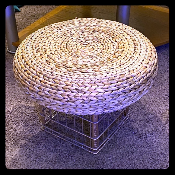 Other | Quirky Upcycled Ottomanstool | Poshmark